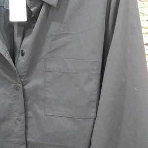 Penningtons | Tops | Penningtons Black Cotton Button Down Size X Bnwt ...